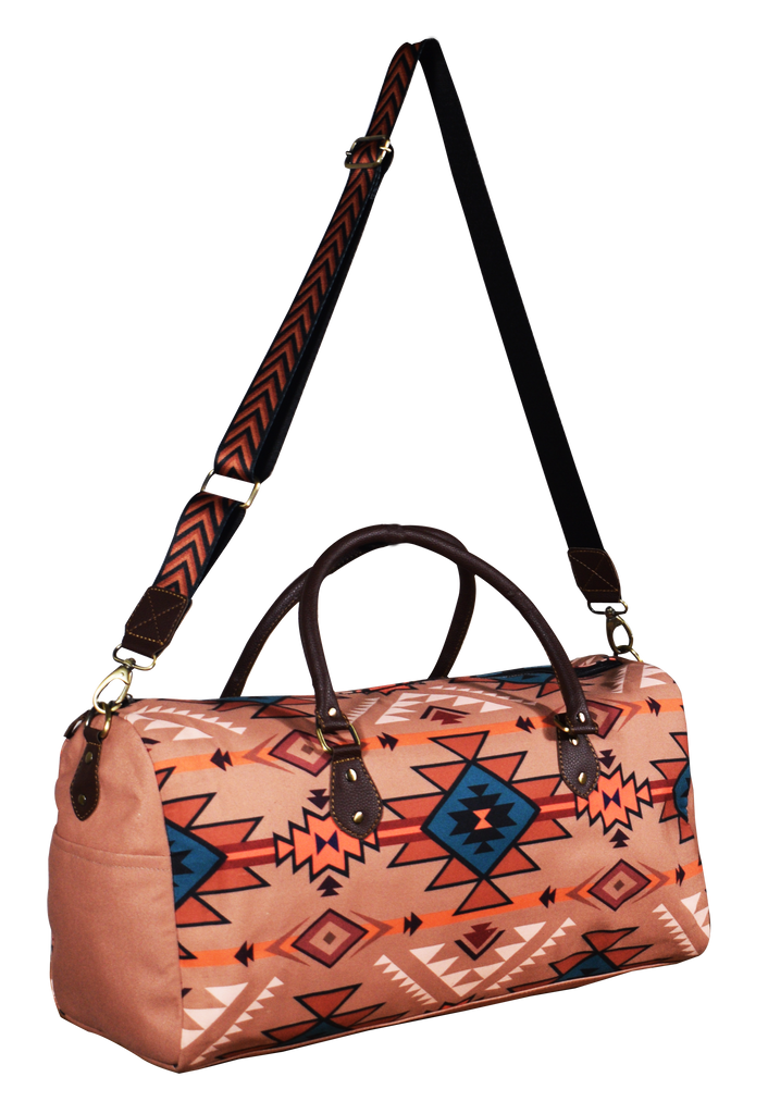 Canvas Duffel Bag, Design 1 — El Paso Saddleblanket