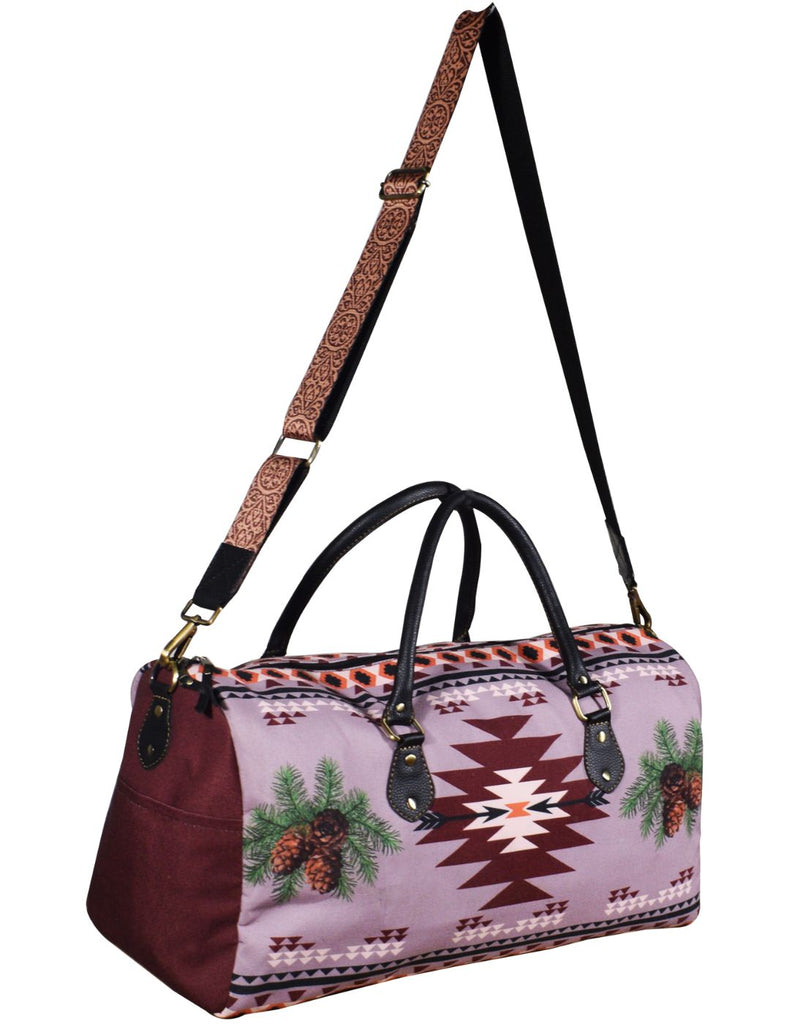 Canvas Duffel Bag, Design 5 — El Paso Saddleblanket