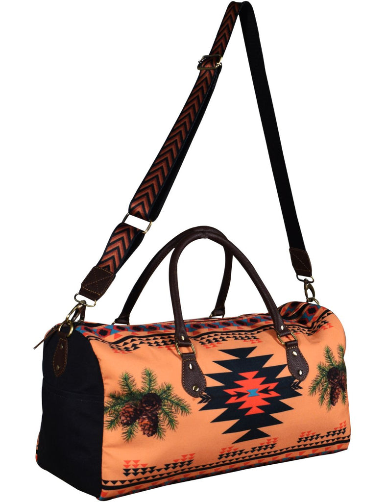 Canvas Duffel Bag, Design 6 — El Paso Saddleblanket
