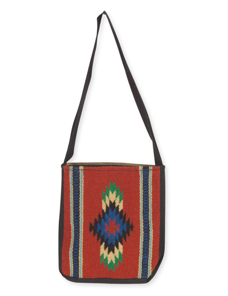 Chimayo Style Wool Totes, Design #10 — El Paso Saddleblanket
