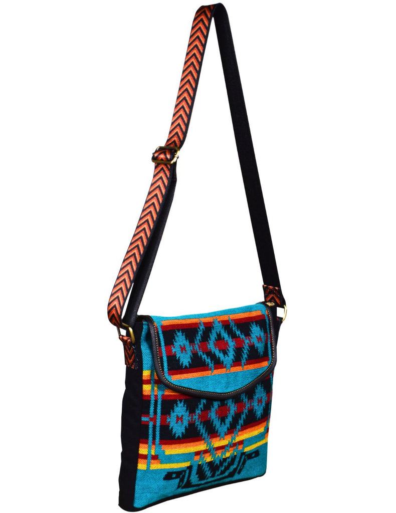Southwest Shoulder Bag, Design #5A — El Paso Saddleblanket