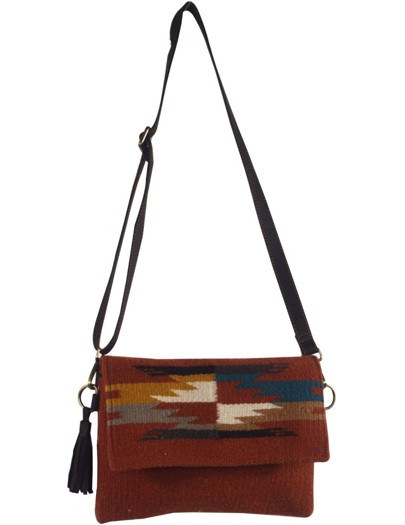 Chimayo-Style Clutch Purse Design O — El Paso Saddleblanket