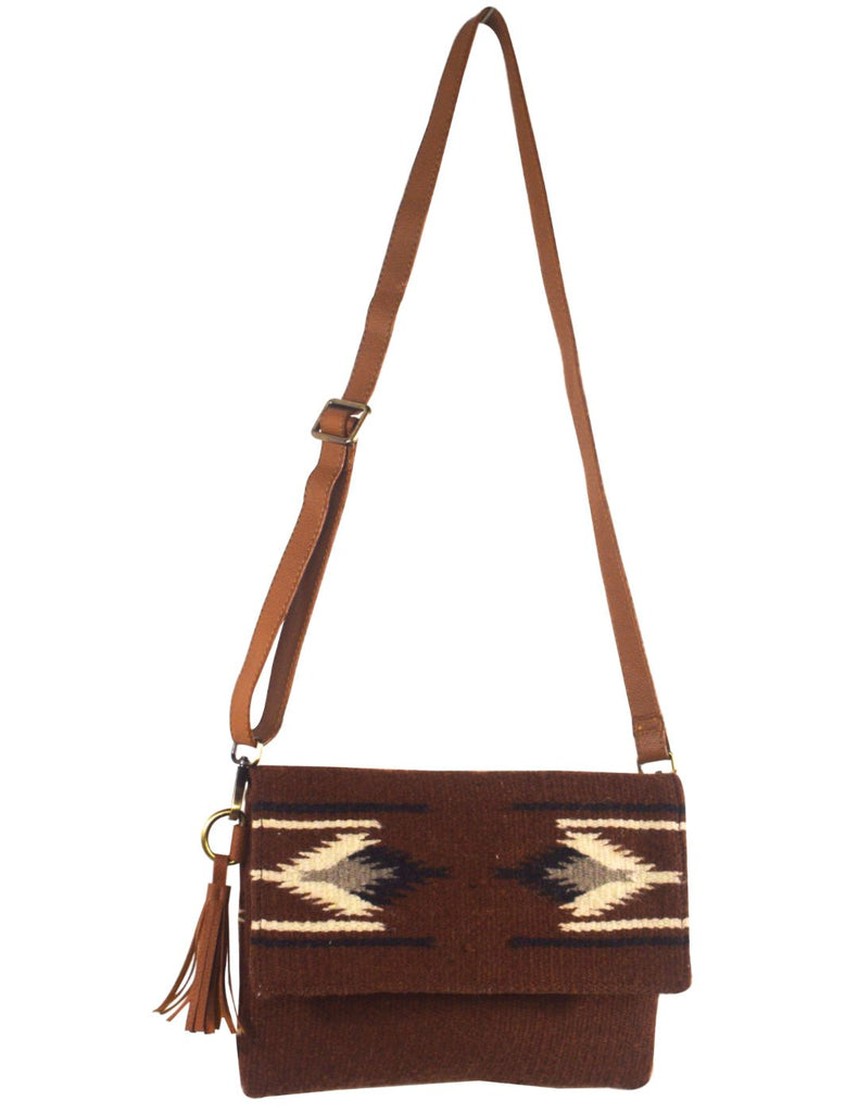 Chimayo-Style Clutch Purse Design O — El Paso Saddleblanket