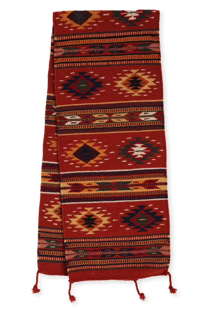16" x 80" Maya Modern Wool Runners, Design E — El Paso Saddleblanket