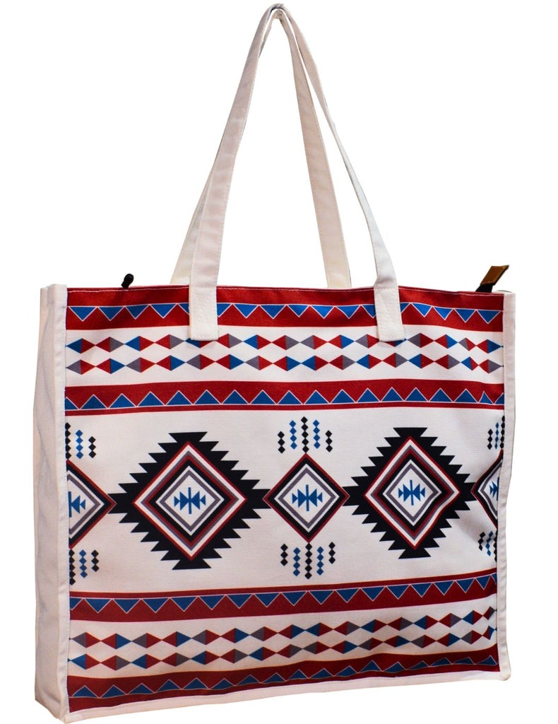 Canvas Tote Bag, Design #1 — El Paso Saddleblanket
