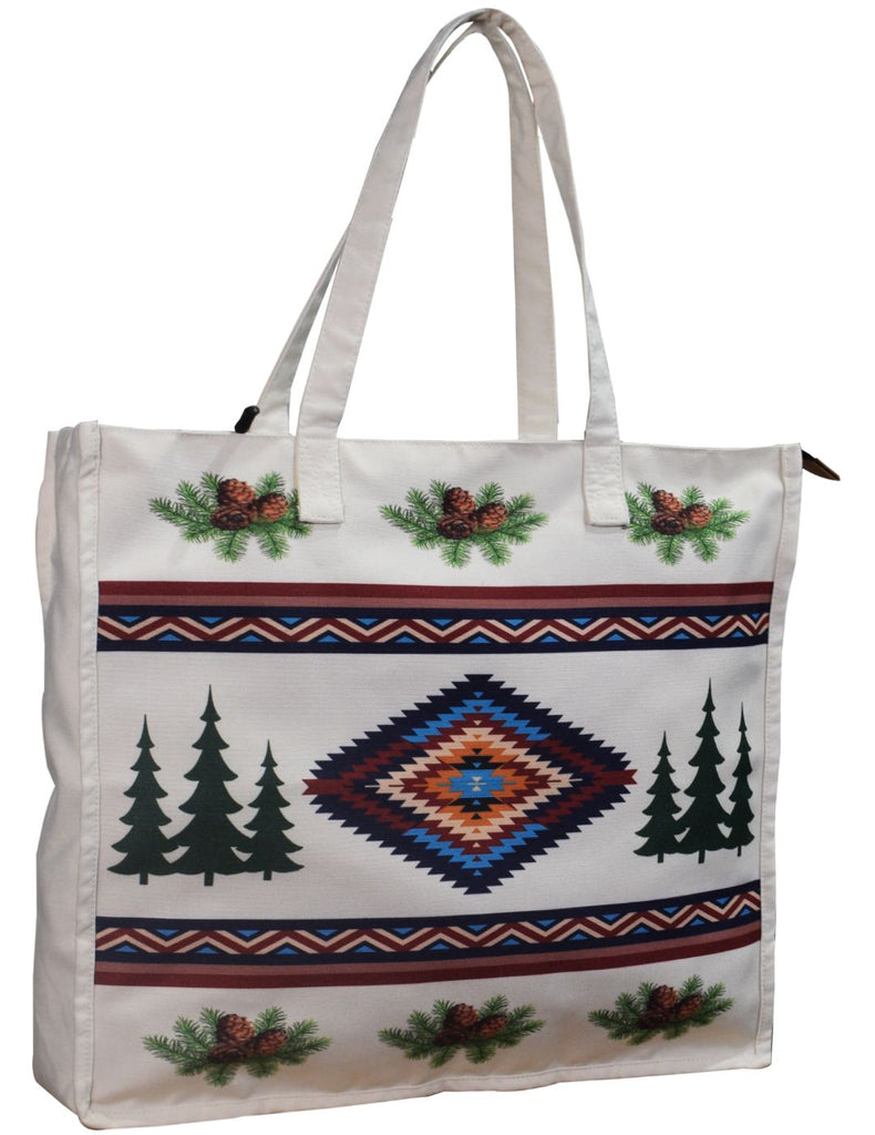Canvas Tote Bag, Design #3 — El Paso Saddleblanket